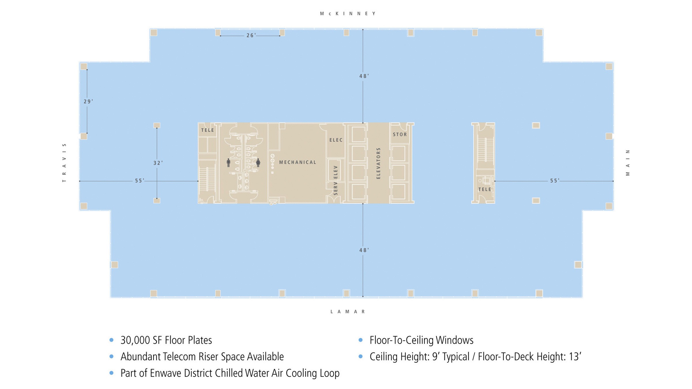 Floors & Availability | 1000 Main
